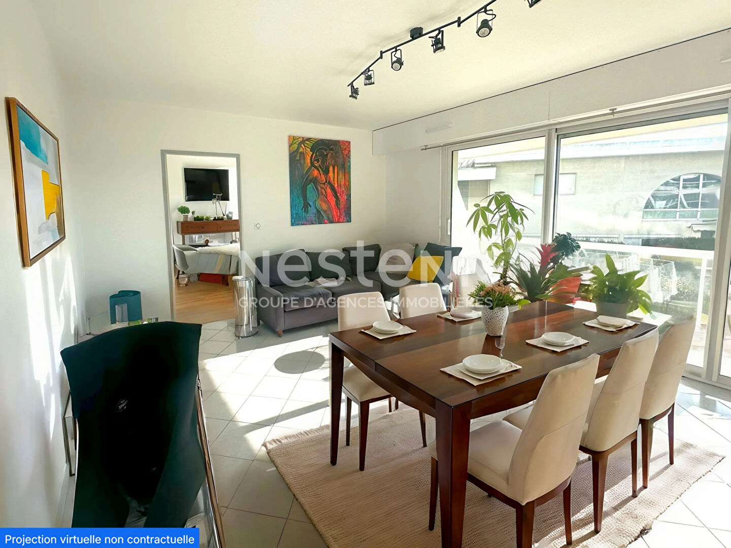 Appartement lumineux - 55m2 - balcon et parking, proche mer et ...